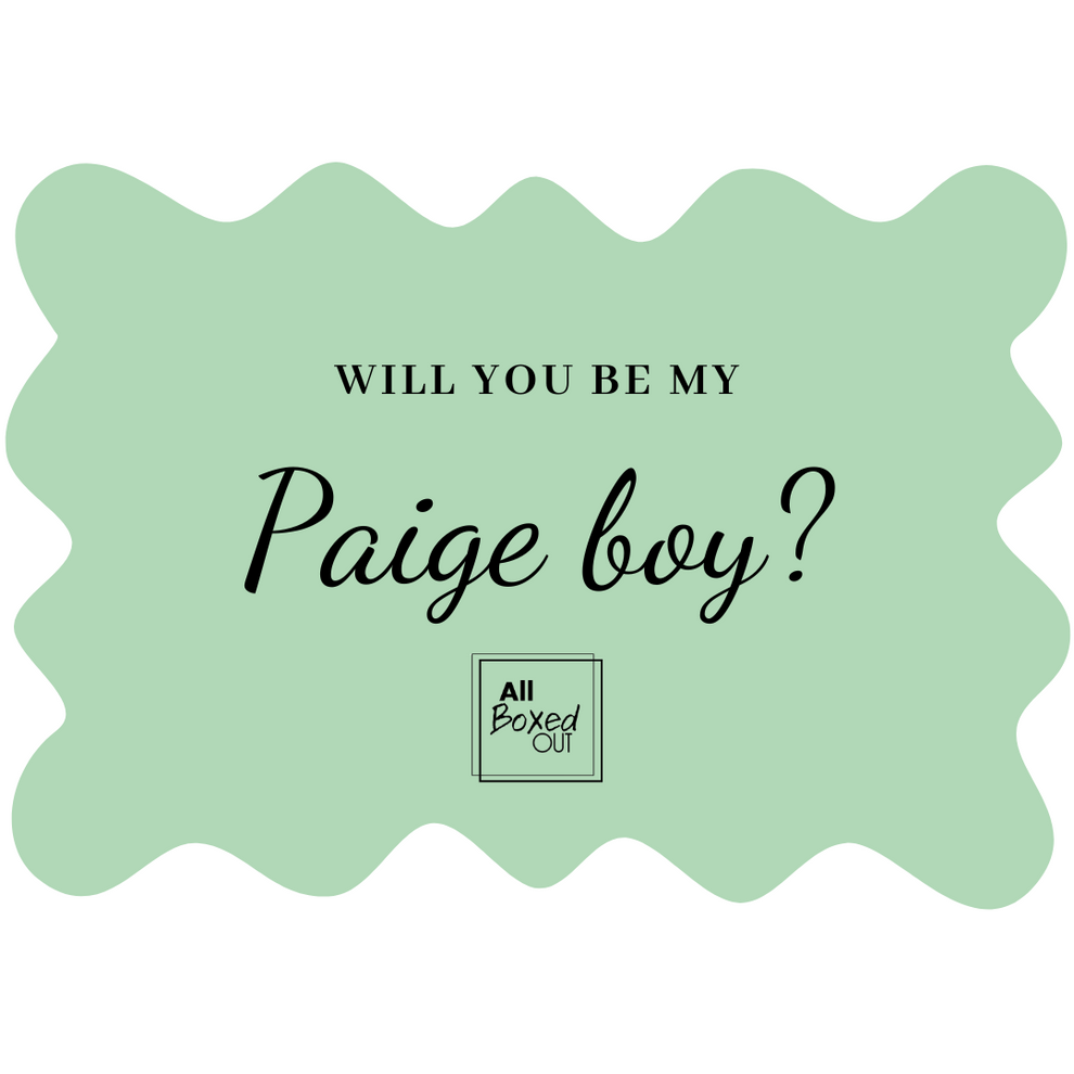 Paige Boy ? – All Boxed Out AU